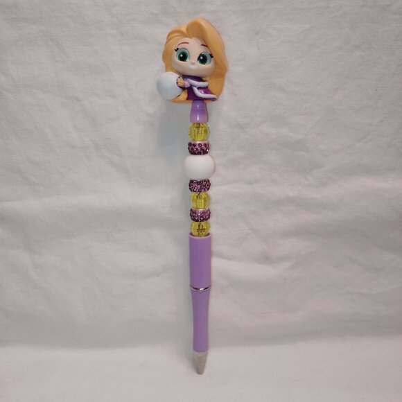 Handmade | Office | Disney Doorablesnowball Rapunzel Handmade Beaded ...